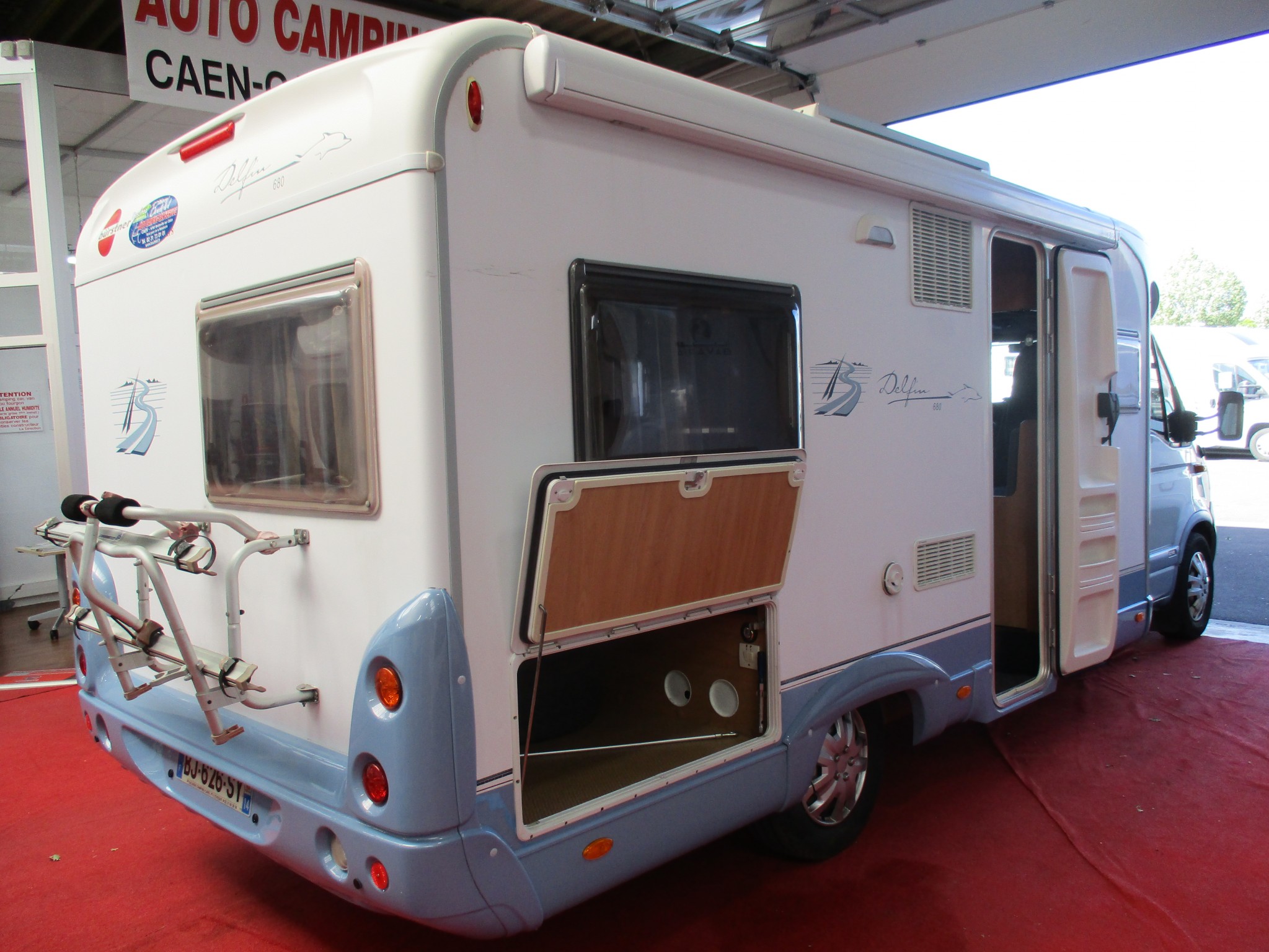 Burstner Delfin 680 occasion de 2005 - Renault - Camping car en vente à ...